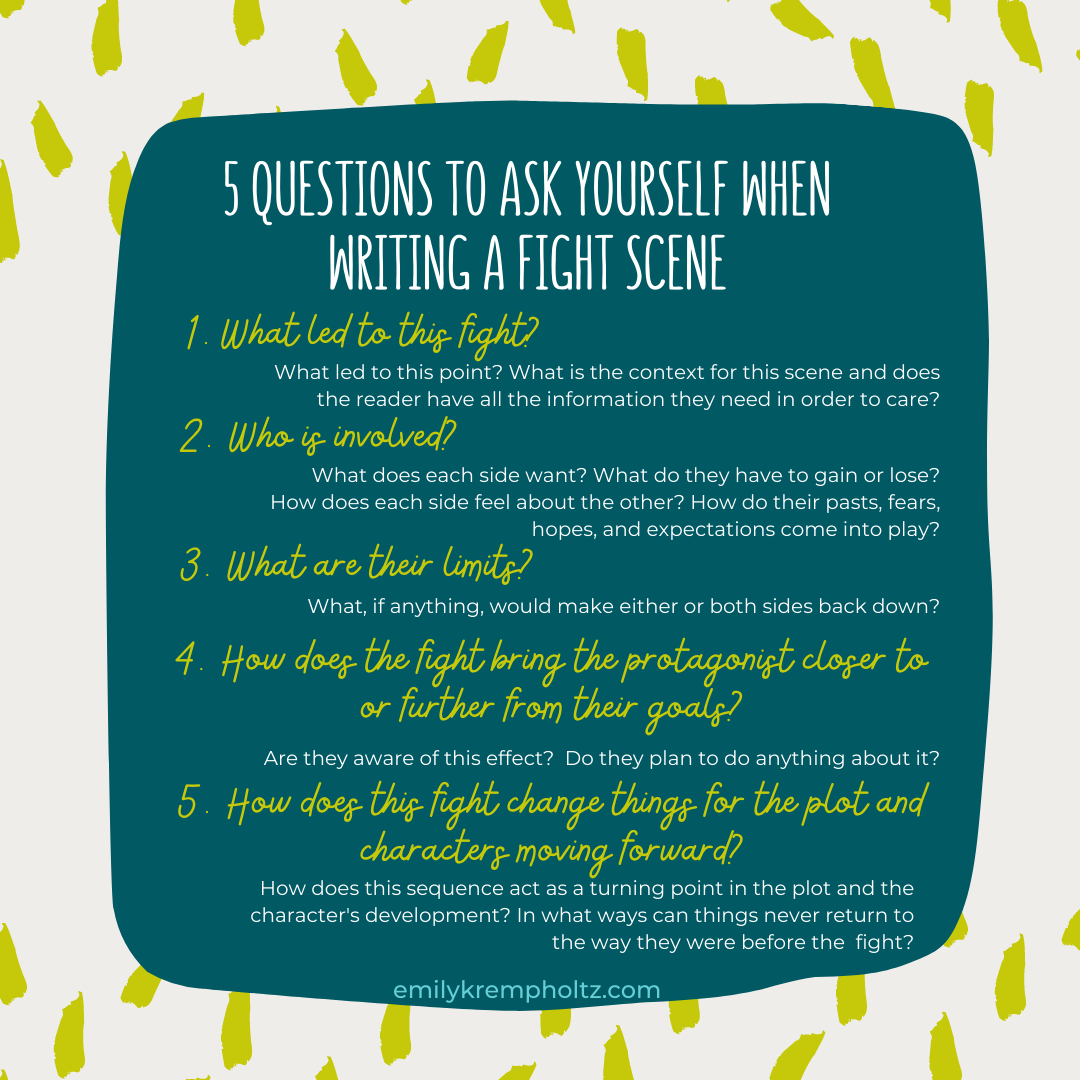 Learn to Write Fight Scenes Like a Pro (And Why They're Much Less About ...