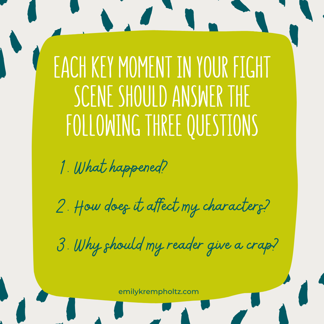 Learn to Write Fight Scenes Like a Pro (And Why They're Much Less About ...